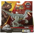 Jurassic World Park III Velociraptor Dino Real FX Damage Toy Figure ...