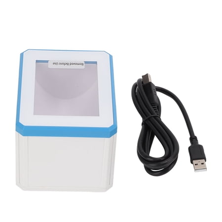Desktop 2D Bar Code Scanner, Automatic 360 Degree QR Code Scanning ...