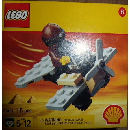 Lego Shell Gas Promo #2542 Airplane Pilot 18pcs | Walmart Canada