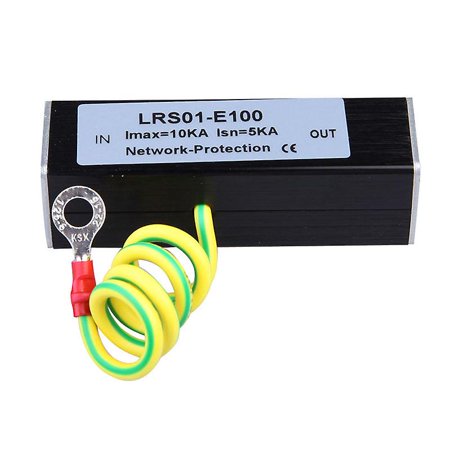 Network Surge Protector Thunder Arrester Rj-45 Protection Device Spd 1 ...
