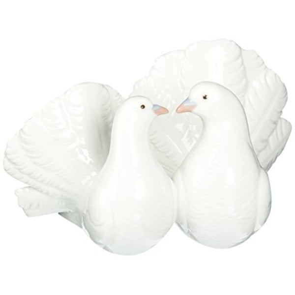 LLADRÃ“ Couple of Doves Figurine. Porcelain Doves Figure. - Walmart.com