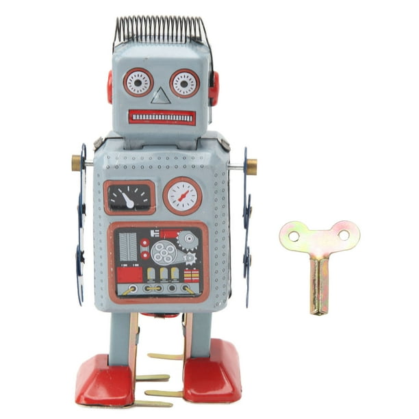 Juguetes de robot vintage de cuerda, juguete de cuerda para caminar ...