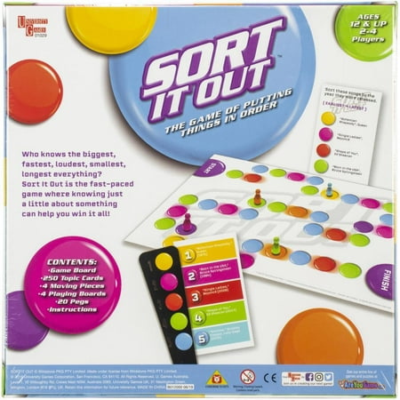 Sort It Out Game by University Games for Ages 12 and up | Walmart Canada