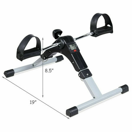 TRAKK Home Fitness Mini Exercise Portable Under Desk Bike Peddler ...
