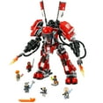 LEGO Ninjago Fire Mech Building Set, 944 Pieces, Includes 6 Minifigures ...