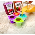 Popsicle Molds Silicone 4 Piece Set for Your Kids - BPA Free Popsicle ...