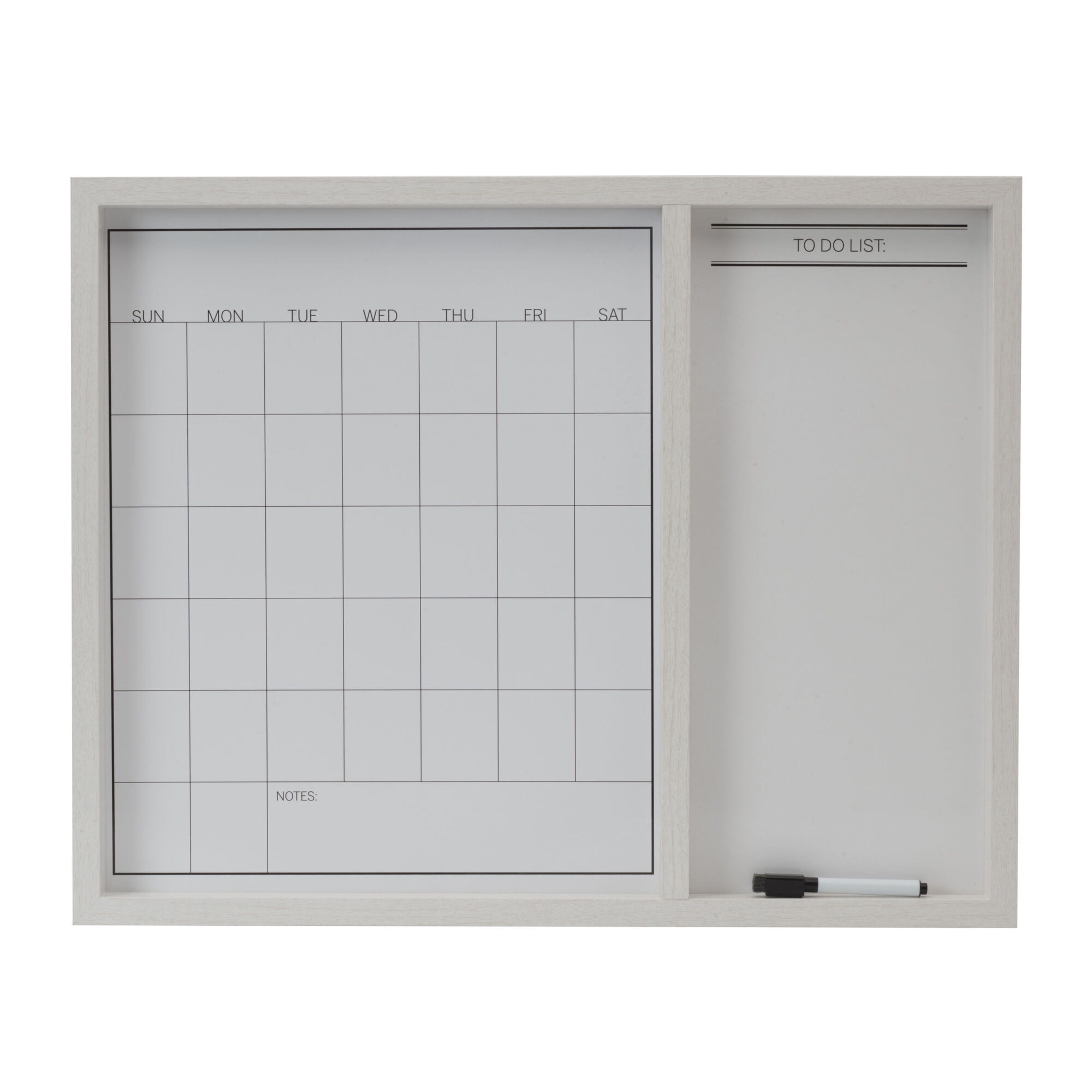 Mikasa White Board, Calendar 24X19 Inch, White - Walmart.com