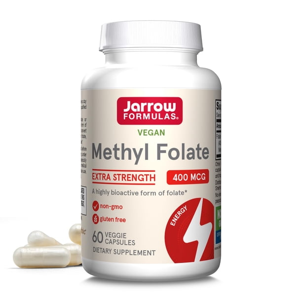 Jarrow Formulas Methyl Folate Acido Fólico 400 Mcg 60 Caps Jarrow ...