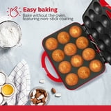 Holstein Housewares Rapid Cupcake Making Machine, 12 Piece, Red ...