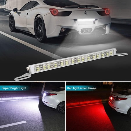 Universal Fit 12V 45 LED License Plate Lamp Light Assembly Replacement ...