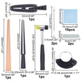 Ring Sizer Measuring Tool Kit with Two Way Hammers Ring Sizers Model ...