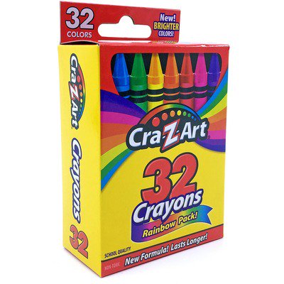 4 Pack Crayons