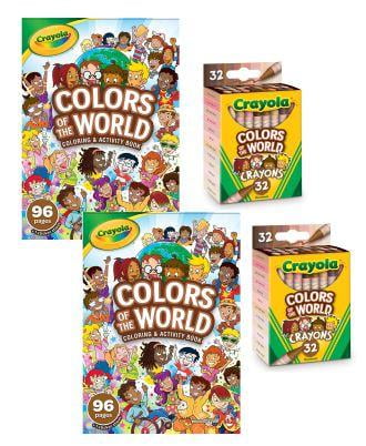Buy Multicultural Crayola Colors of The World 96 Page Coloring ...