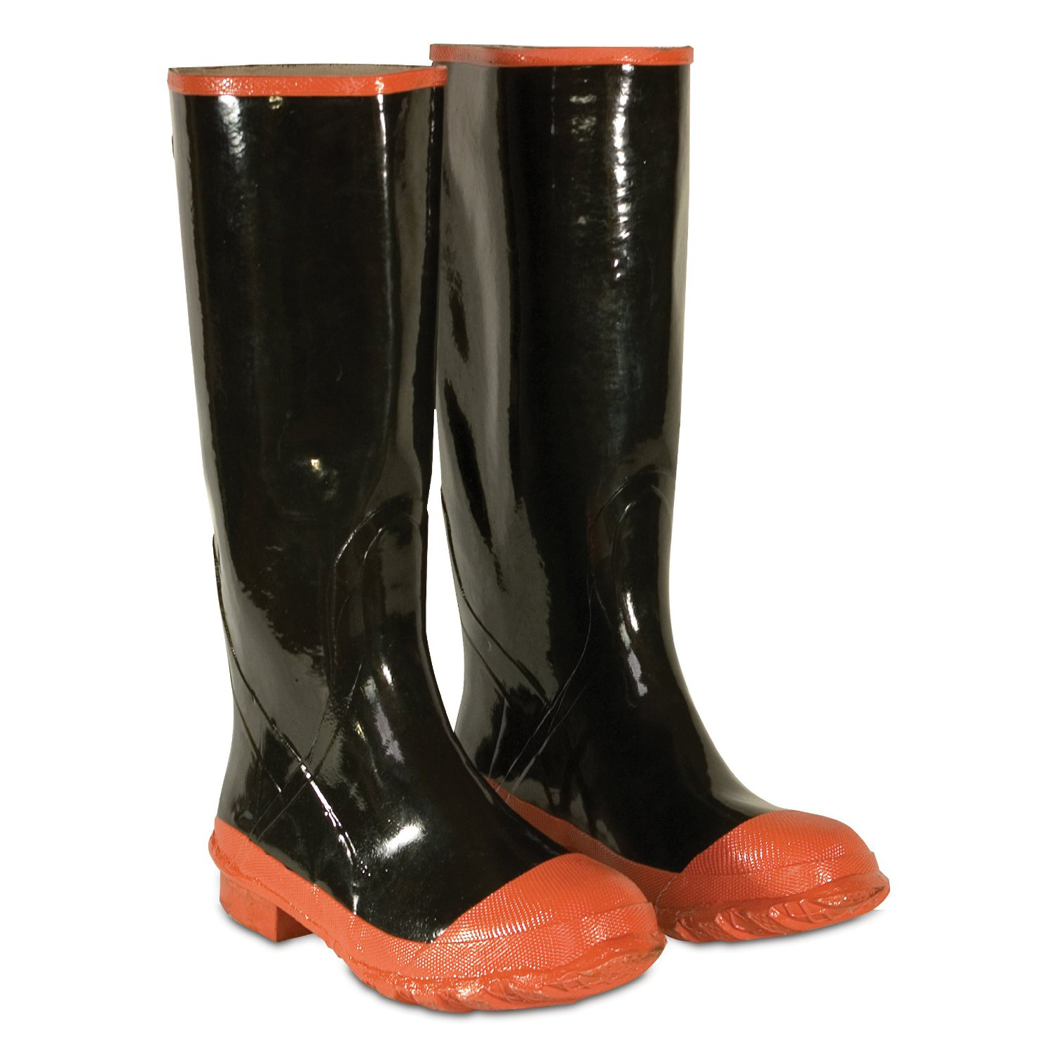 Custom Leathercraft R210016 Bar Thread Red Sole and Toe Rubber Boot ...