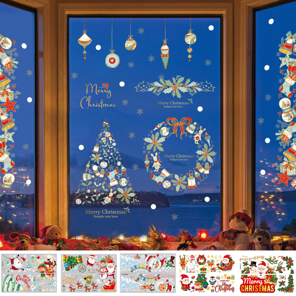Travelwant Christmas Window Clings Christmas Window Stickers Christmas Travelwant Christmas Window Clings Christmas Window Stickers Christmas
