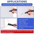 4 in 1 Foam Cutter Set with Digital Voltage Controller, GOCHANGE ...