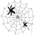 47.24 Inch Halloween Web LED Light String USB Powered With Remote ...