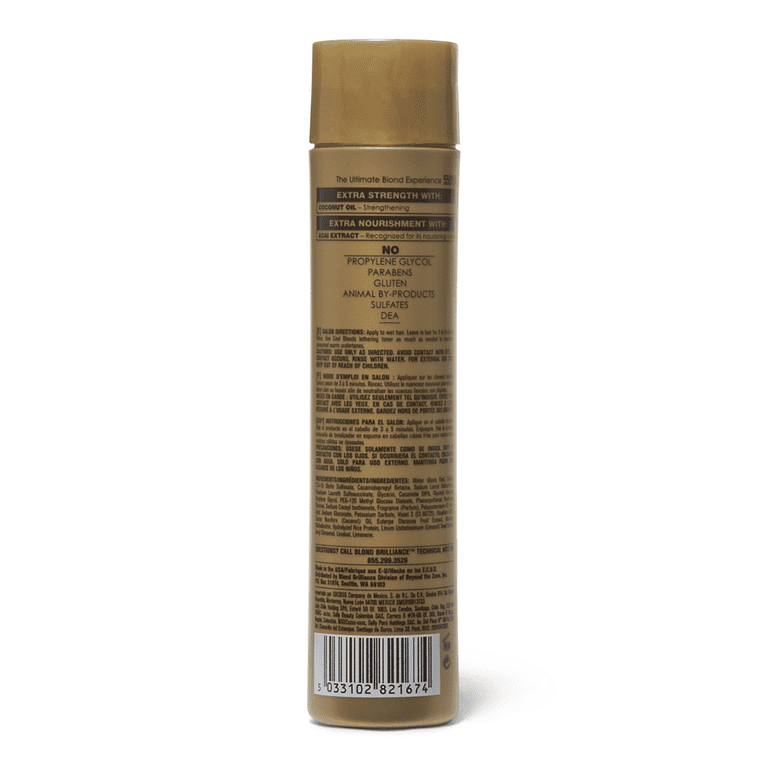 Blond brilliance toner store
