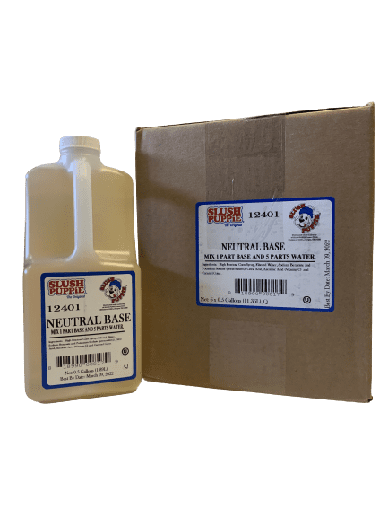 Slush Puppie Neutral Base 6 - .5 Gallon - Walmart.com