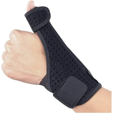 Wrist Thumb Support, Brace with Metal Splint - Ideal for Thumb Injuries ...