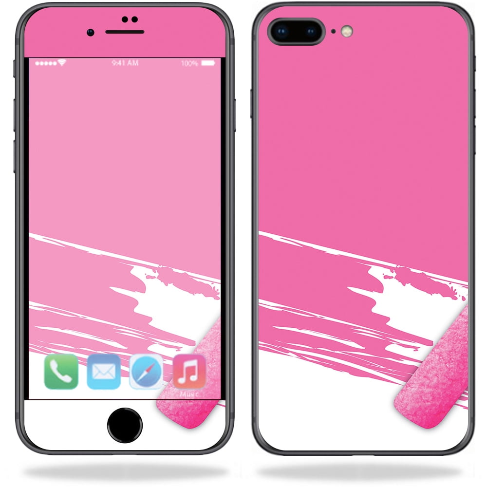 Skin Decal Wrap Compatible With Apple iPhone 8 Plus Sticker Design Pink ...