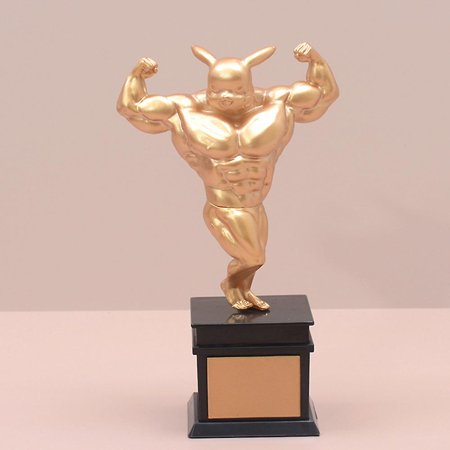 Pokemon Toy Muscle Pikachu Bodybuilding Action Figure Model Cute ...