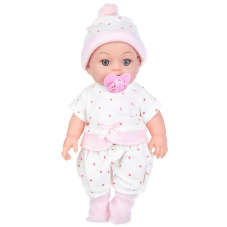 2023 New Rebirth White Doll Vinyl Silicone Newborn Toy Gift 12 Inches ...