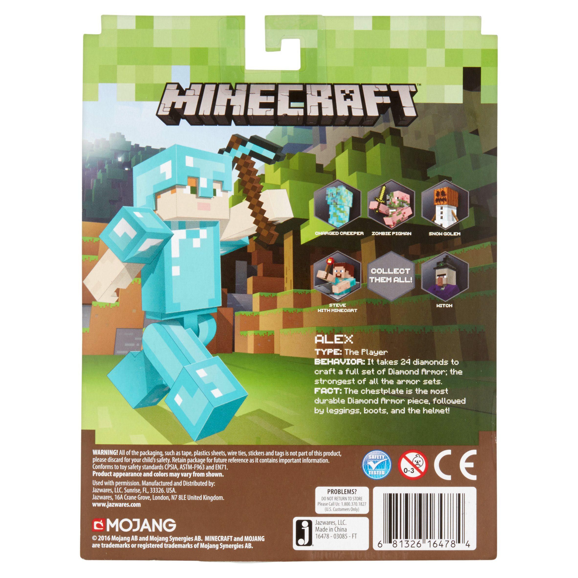 Minecraft Diamond Chestplate Back