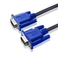 Cablevantage VGA Cable, 6ft, Male to Male, Blue, 15-Pin, Dual Shielding ...