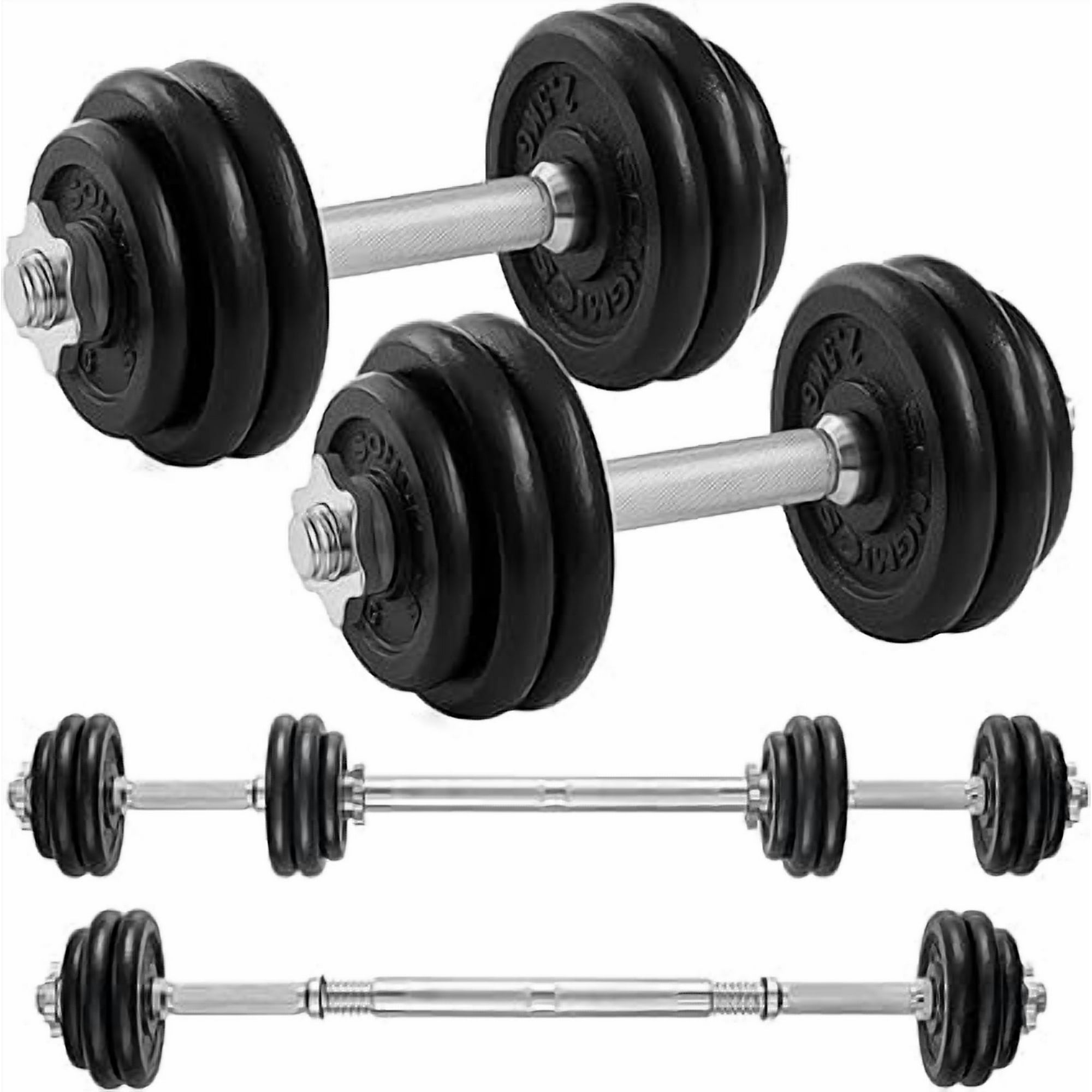 Click here for Songmics 2-In-1 Cast Iron Dumbbells  2 X 33 Lb Wei... prices