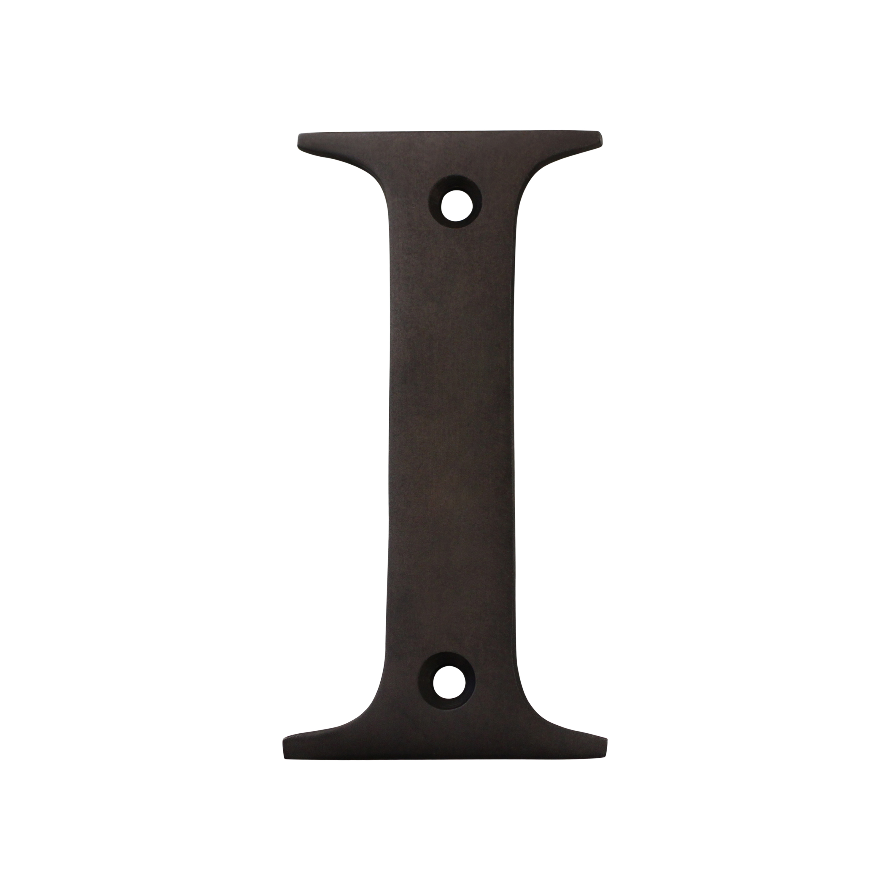 RCH Hardware LT-BR2350-75 Brass House Letter, 3 Inch, Oil Bronzed Black ...