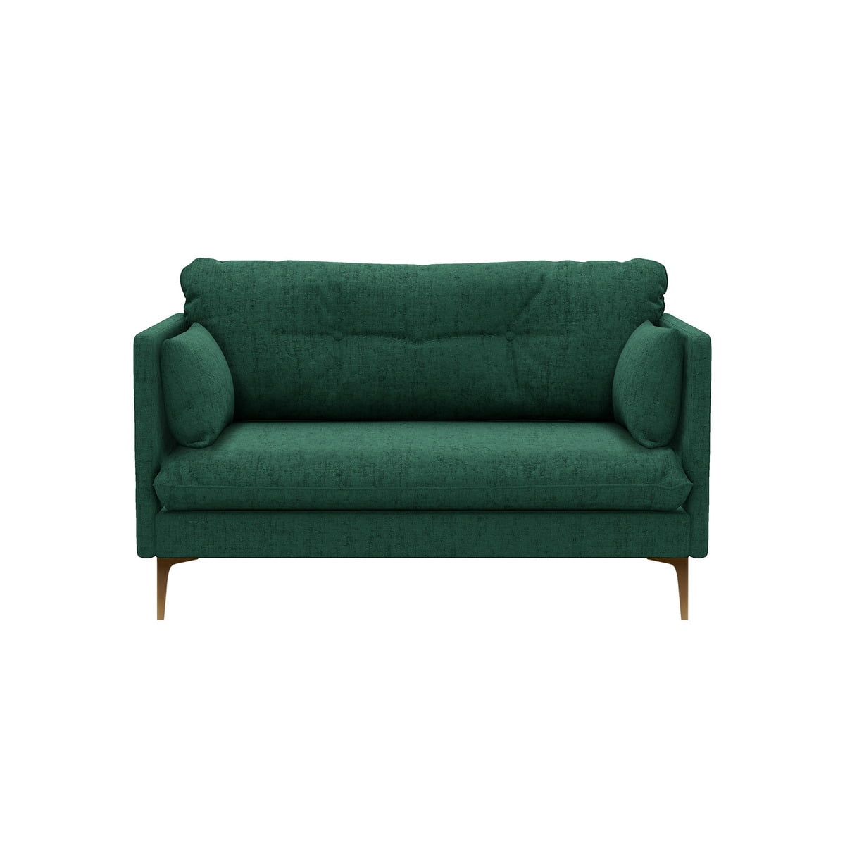 Gina Sofette in Jade Green & Brass - Walmart.com