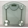 Bathroom Scale Glass (330 lbs) Tempered Glass - Digital Body Weight ...