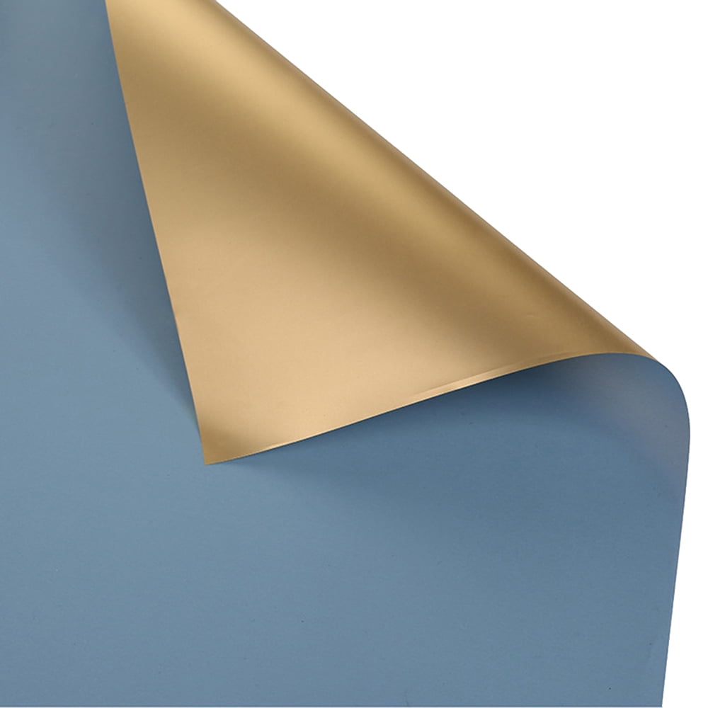 20pcs Waterproof Flowers Wrapping Paper Two Tone Gold Duplex Origami Paper Packaging Paper Gift 20pcs-waterproof-flowers-wrapping-paper-two-tone-gold-duplex-origami-paper-packaging-paper-gift