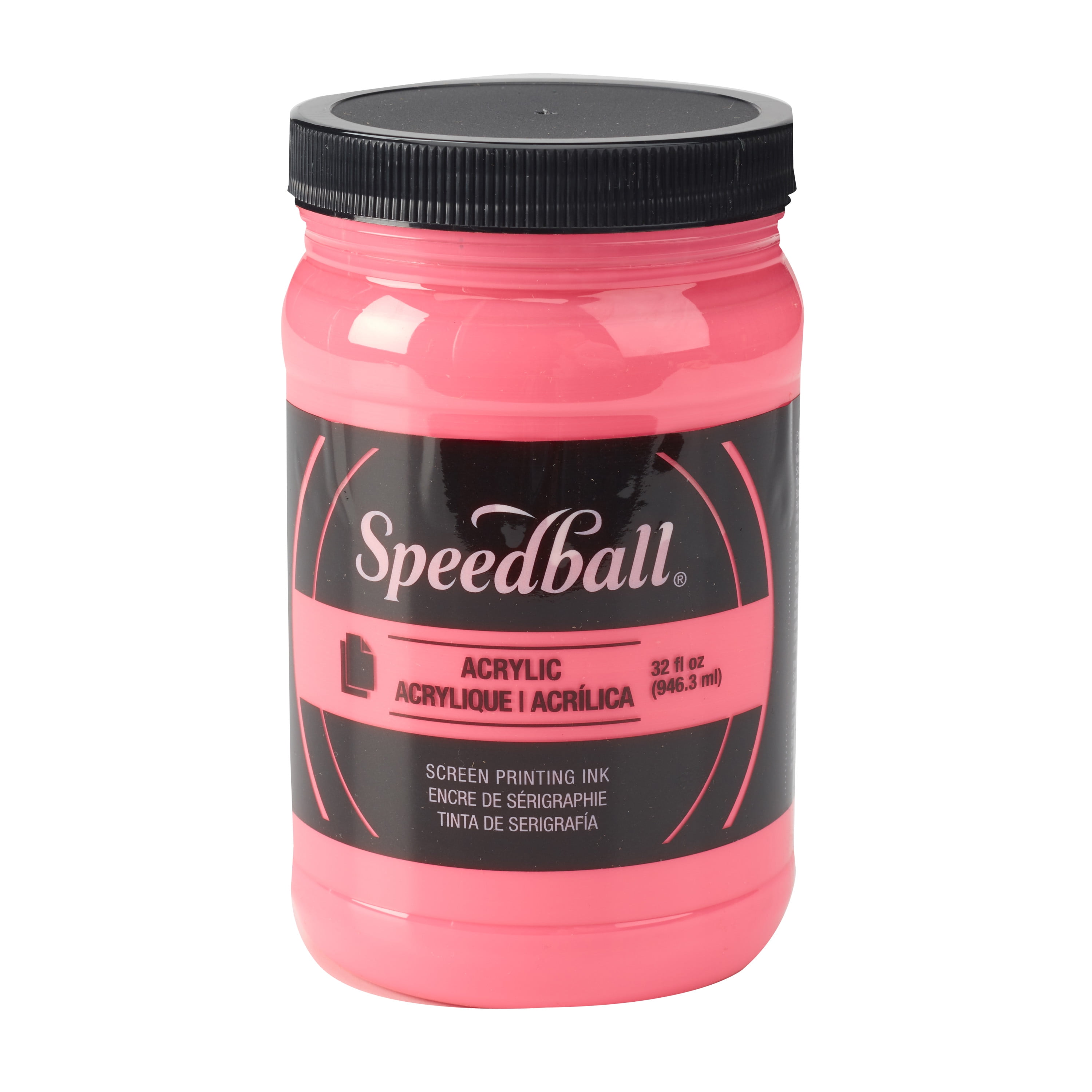 Speedball Permanent Acrylic Screen Printing Ink, 32 oz. Jar ...