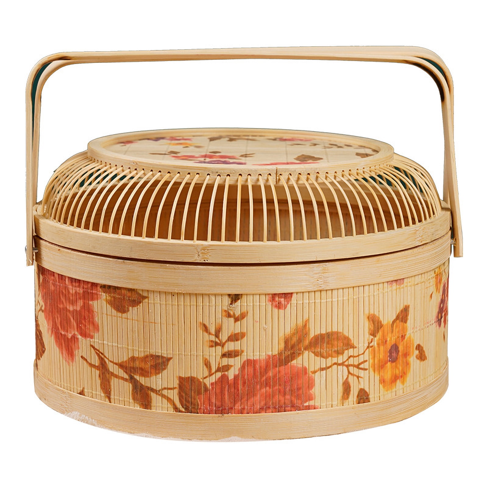 Click here for Loewten Small Rattan Small Bamboo Basket Hand Wove... prices