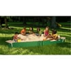 SandLock Large Outdoor Sandbox with Benches and Cover, 10 x 10-ft ...
