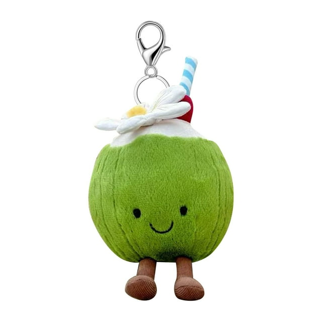 JeL-Ycat Amuseables Aruba Coconut Bag Charm Soft Plushies Toys,Stuffed ...