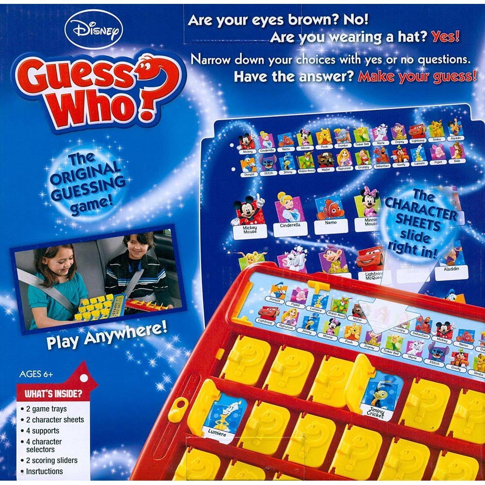 Guess Who Game Disney