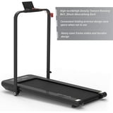 BiFanuo Compact 2 in 1 Folding Treadmill, Smart Indoor Walking Running ...