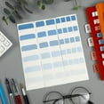 60/120/240Pcs Colorful Label Sticker Adhesive Note Writable PET Label ...