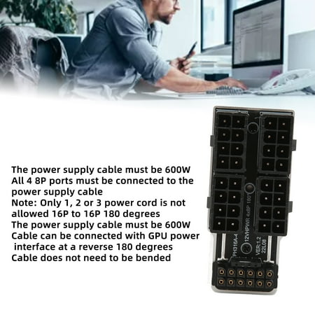 Degree GPU Adapter,GPU Power Adapter Board Graphics Card Power Adapter ...