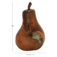 Teak Wood Resin Pear - Walmart.com