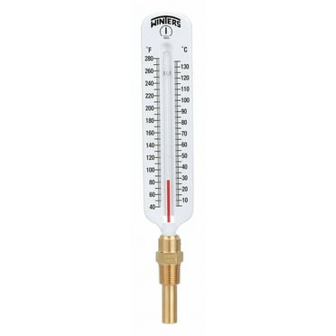Winters Thermometer,30 to 250 deg F,1/2" NPT TSW174-2LF. - Walmart.com