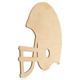 Wood Football Helmet Cutouts 12-inch, Pack of 5 Football Crafts to ...
