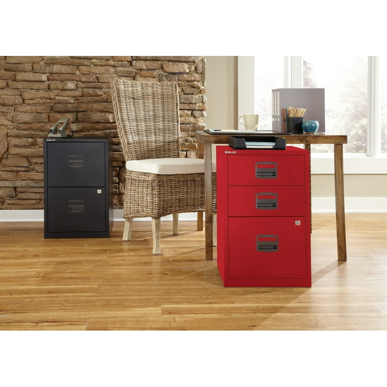 Bisley 2 Drawer Filing Cabinet Black | Cabinets Matttroy