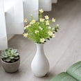 5-Prong Artificial Wildflower Bouquet, Multi Color Rustic Arrangement ...