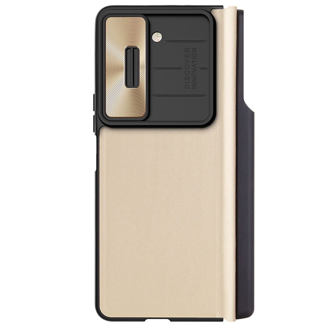 Frusde Compatible with Samsung Galaxy Z Fold 5 Leather Case with Slide ...