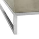 Safavieh Eartha Outdoor Concrete Square Coffee Table - Dark Grey ...