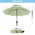 21" Inch Auto Open Close Folding Umbrella Windproof Waterproof Full ...